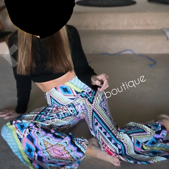 Sassy Southern Girl | Pants & Jumpsuits | Gypsy Boho Wide Leg Pants ...